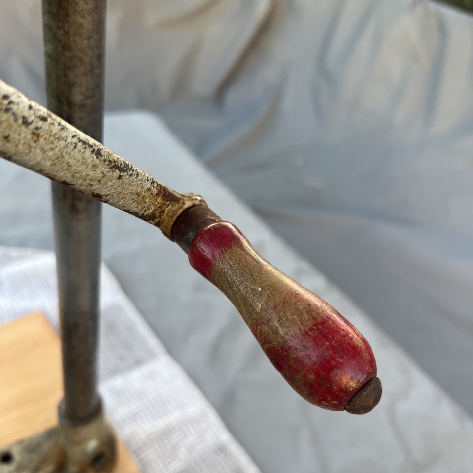 Hand crank pillar drill Press small watch makers ? Clock Model Cast ...