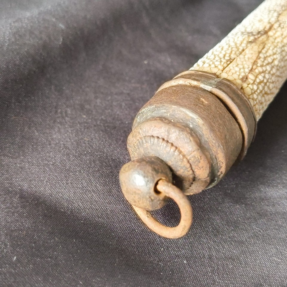 Vintage Japanese Style Kabutowari Jitte Dagger Sword Samurai Look Iron ...