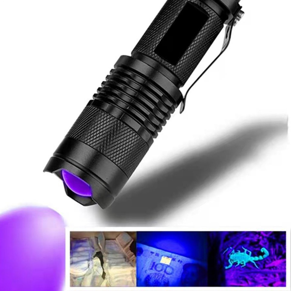 UV Ultra Violet Torch Flashlight Blacklight Light 395 NM Inspection ...