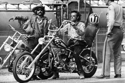 EASY RIDER cool 24x36 inch poster Peter Fonda Dennis Hopper on chopper ...