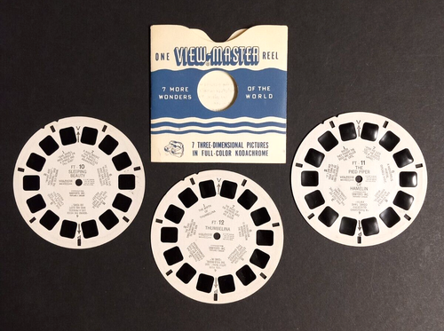 Fairy Tales Sleeping Beauty Sawyer's View-Master Reel Set 1953 (3 Reels) | eBay