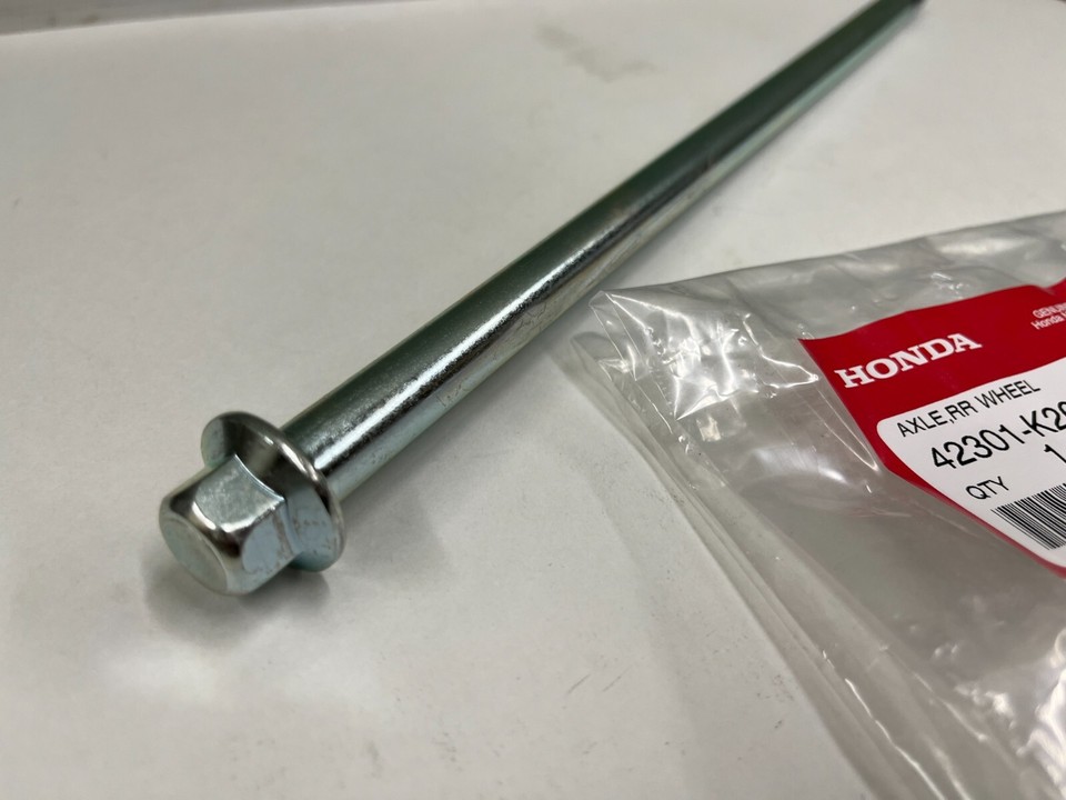 HONDA REAR SWINGARM BOLT / RR AXLE 2014-2020 GROM GENUINE NEW 42301-K26 ...
