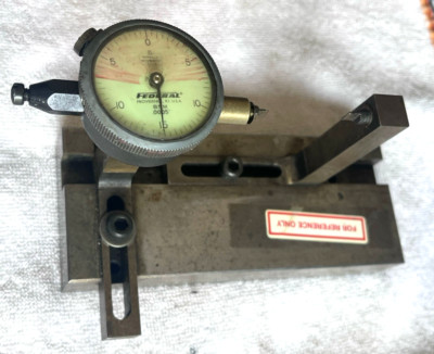Bench Style Adjustable BLADE MICROMETER Federal Dial .0005” 🇺🇸 | eBay