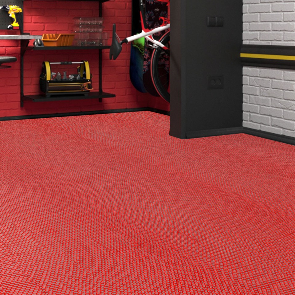 90x300 Cm Thick 5mm Pvc Hollow Anti Slip Floor Mat Non-Slip Floor Mat ...