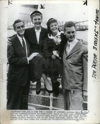 1951 Press Photo Actress Mary Martir Richard Halliday - DFPC13575 | eBay