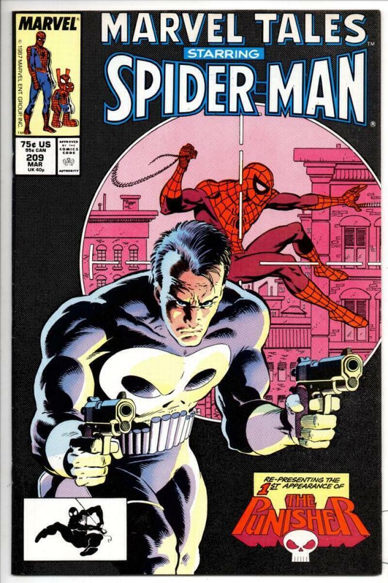 MARVEL TALES #209, NM, Spider-man, 1st Punisher reprint from ASM #129 ...
