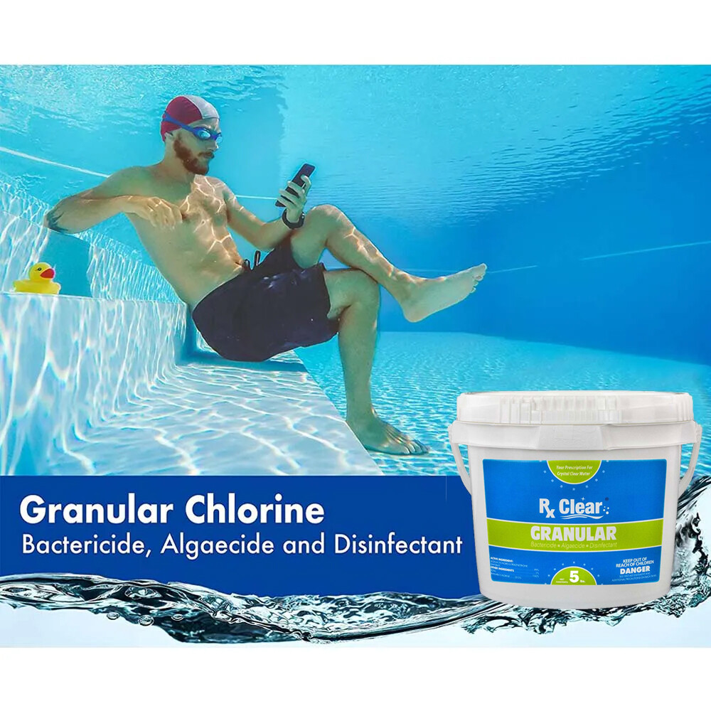 99.3% Sodium Di-Chlor Granular Swimming Pool & Spa Chlorine - (Various ...