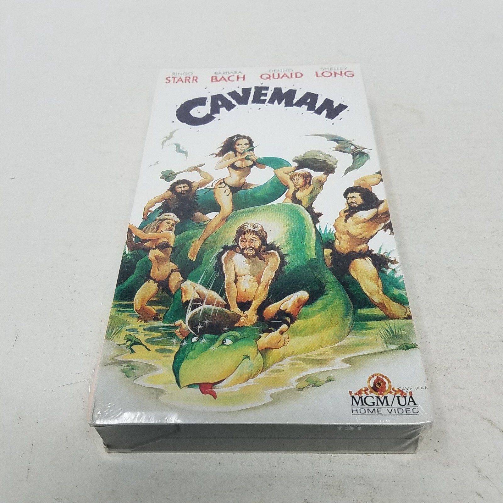 Caveman VHS Tape Brand New Factory Sealed Movie 1993 Ringo Starr ...
