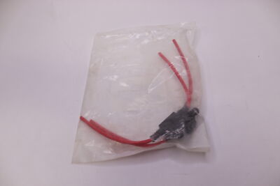 (2-Pk) Zeeman Mini Fuse Holder with Protective Cap 2-Wire Leads 12 ...