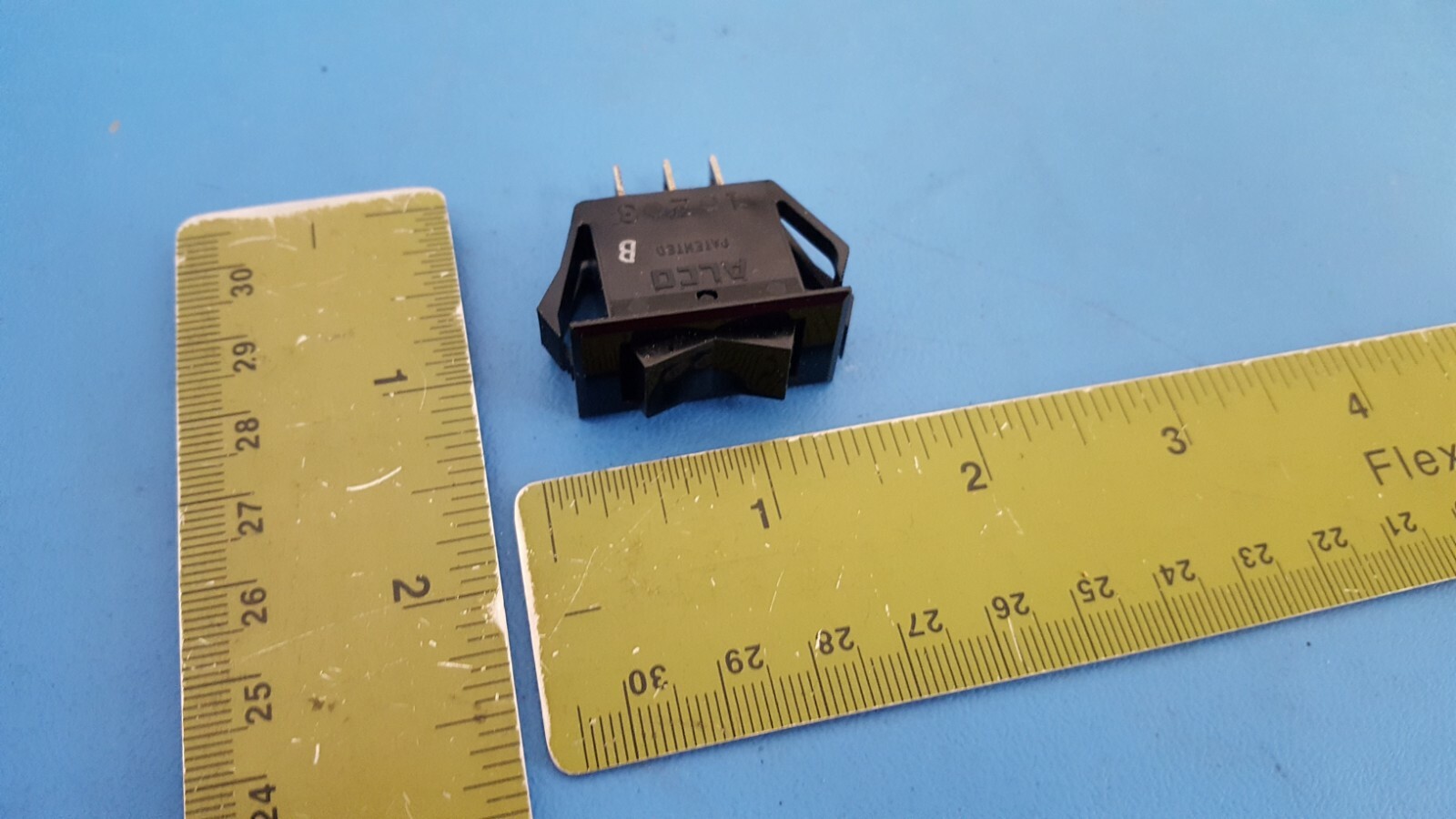 (2pcs) Switch Rocker 10A, 125V SPST Panel Mount Quick Connector, Alco ...