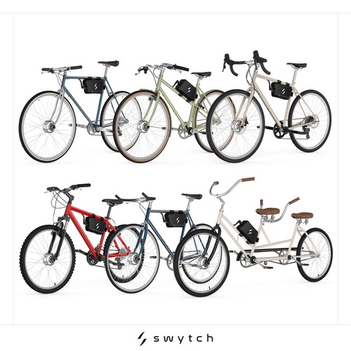 Swytch GO Electric Bike Conversion Kit | Battery Included 36V 250W 26 ...