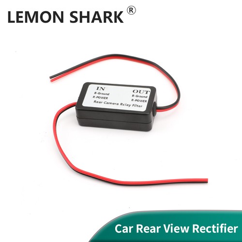12V DC Car Rear View Camera Power Capacitor Reversing Filter Rectifier ...