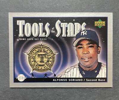 2004 Upper Deck Play Ball Tools of the Stars Alfonso Soriano #TS-AS | eBay