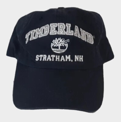 Vintage Timberland Hat Cap Stratham, NH Spellout & Logo Adjustable ...