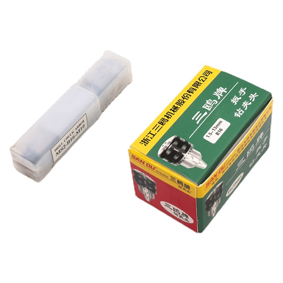 Lathe Drill Chuck Tail Stock With MT2-Morse Taper Arbor Mandrel Tool ...