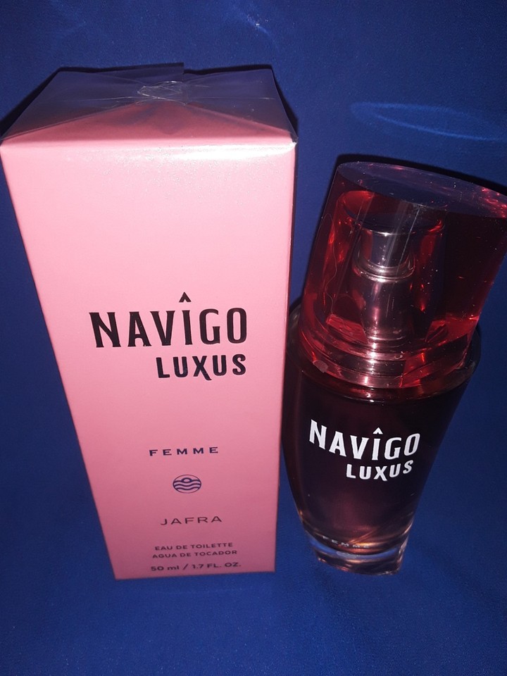 Jafra Navigo Luxus Femme EDT Fullsize Floral Fresh & New in Sealed Box ...