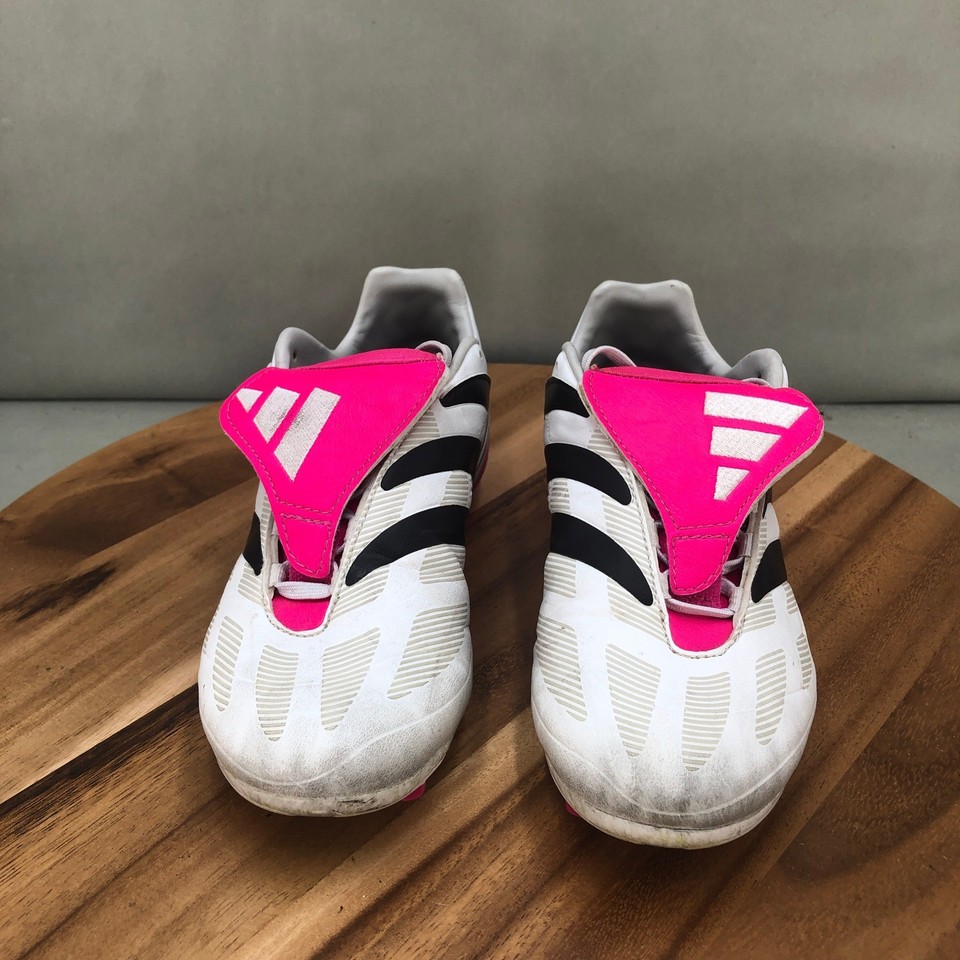 Adidas Predator Precision.3 FG Soccer Cleats White Pink Football Youth ...