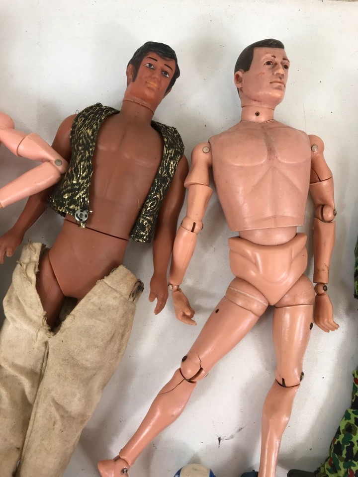 5 Hasbro 1990s Action Man Figures Accessories Vintage Bundle Joblot ...