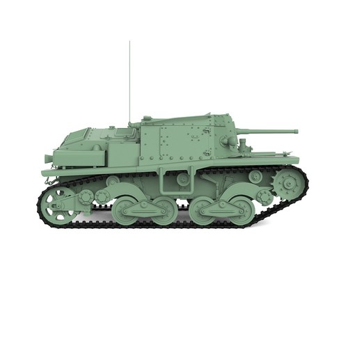 SSMODEL SS76682 1/76 20mm WarGaming IA Fiat-Ansaldo L40 47/32 Self ...