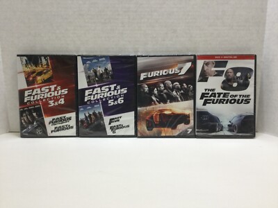 Fast & Furious Movie Lot, Fast & Furious 3 - The Fate Of The Furious ...