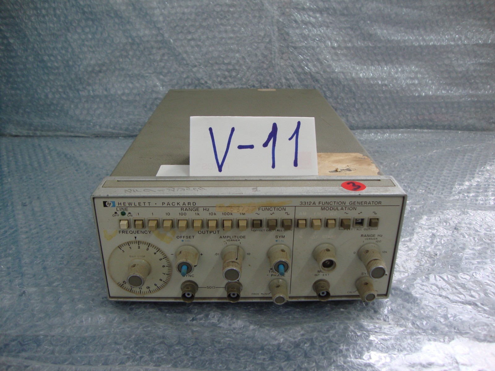 HEWLETT PACKARD HP 3312A FUNCTION GENERATOR parts or repair hp | eBay