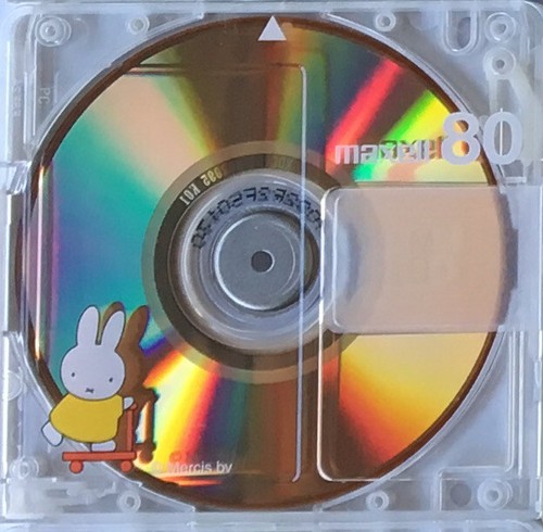 minidisc maxell Miffy Collection 80 MD "Roller" unbenutzt in geöffneter ...
