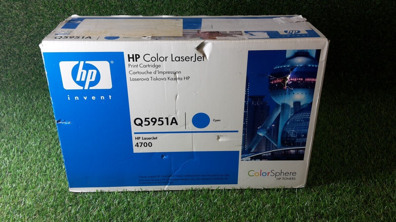 HP 643A Ink Cartridge - Cyan (Q5951A) for sale online | eBay