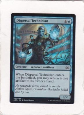Magic: MTG: Aether Revolt: Foil: Dispersal Technician | eBay