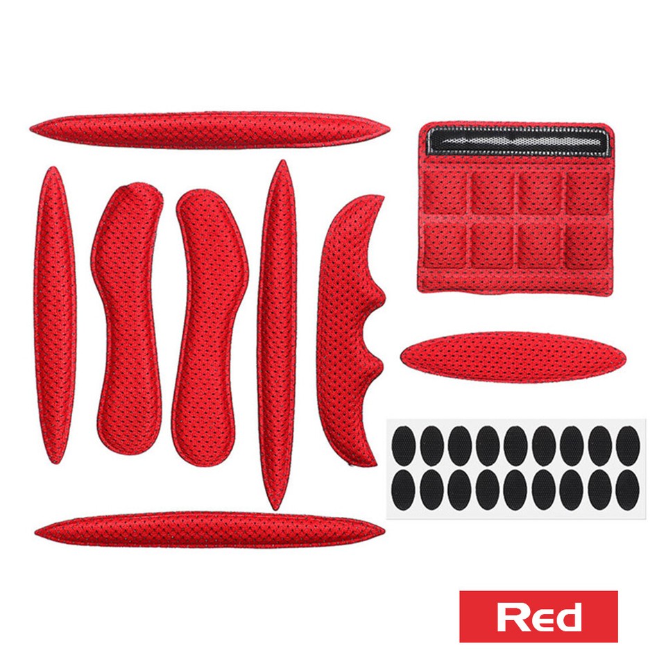 Universal Bicycle Bike Cycling for Helmet Padding Kit Replacement Foam ...