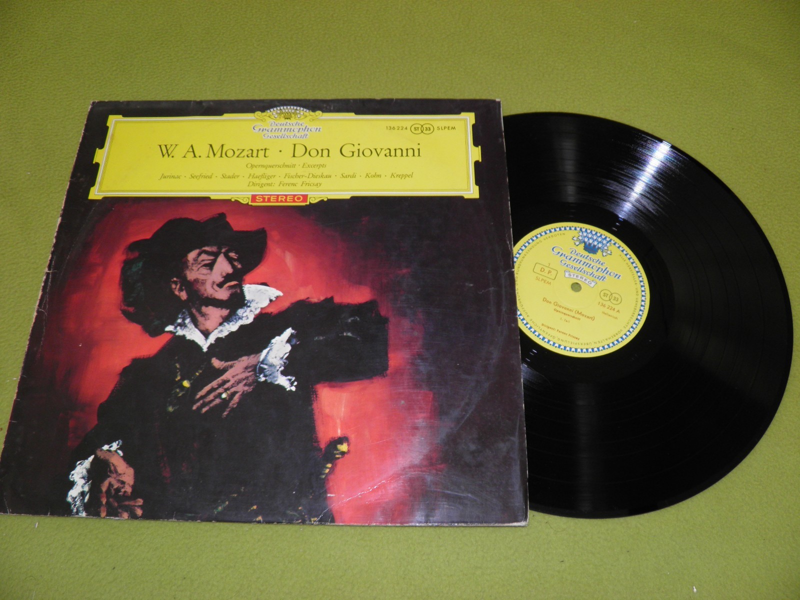 Mozart - Don Giovanni / Fricsay / Stader / DGG RED STEREO "Alle ...