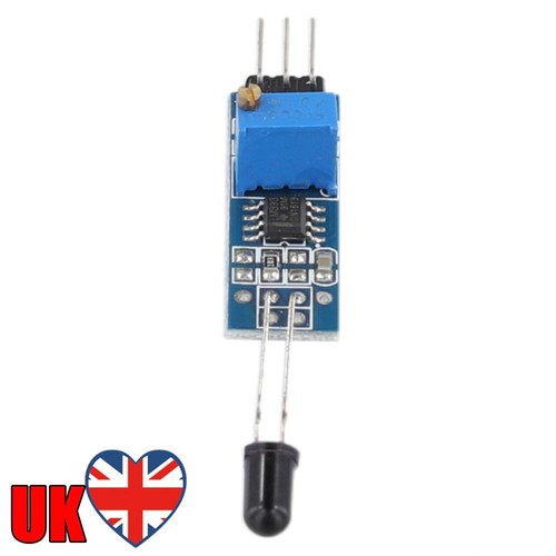 Infrared Flame Detection Sensor Module 3 Pin IR Flame Sensor Module for ...