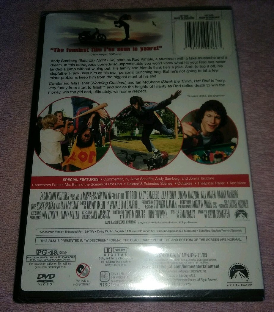 Andy Samberg Hot Rod Kostuum Hot Rod Movie Etsy Canada