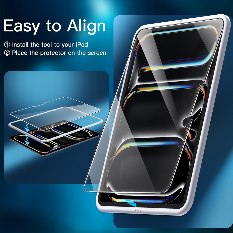Screen Protector for iPad Pro 11/13-Inch M5/M4 with Camera Lens ...