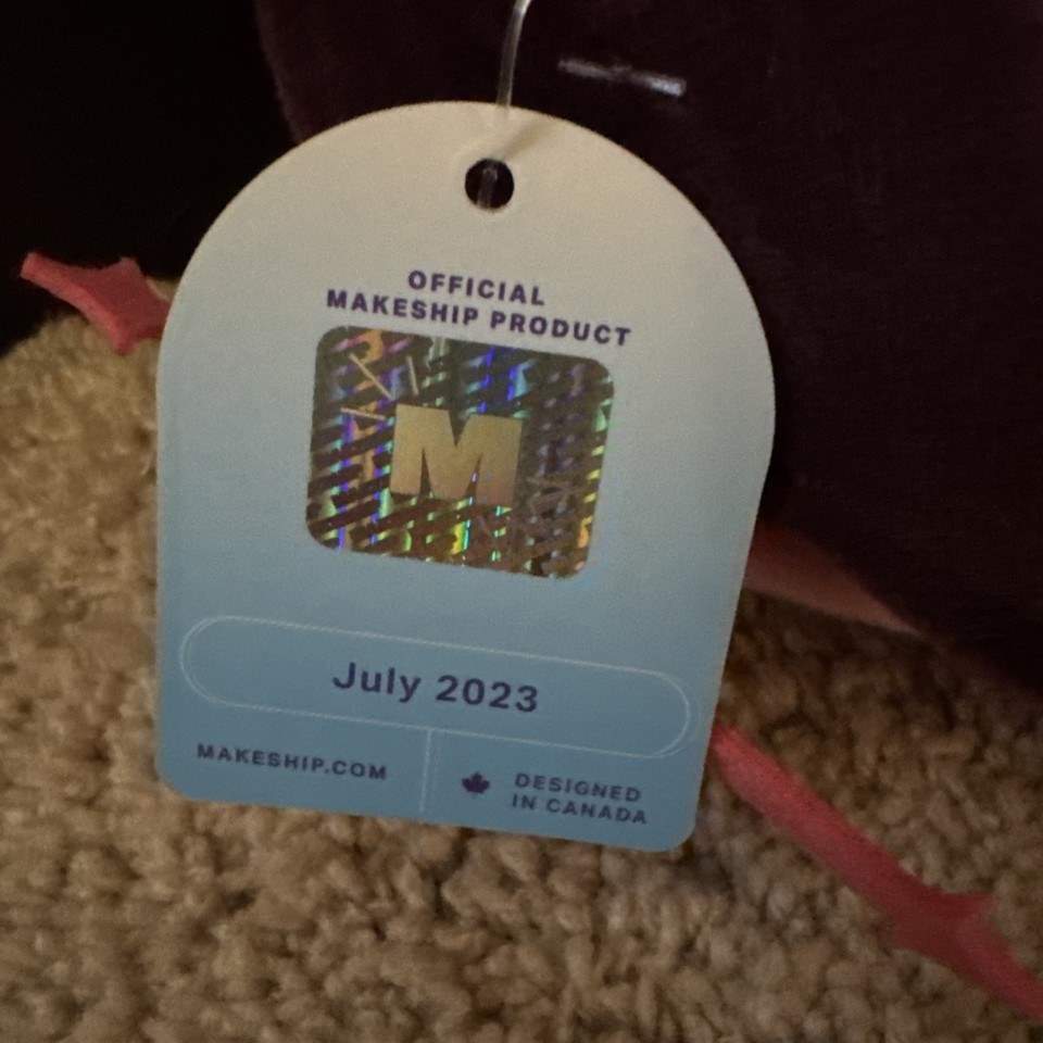 Makeship Sarvente Plushie By Sarvente. Rare Only 1,218 Made. | eBay