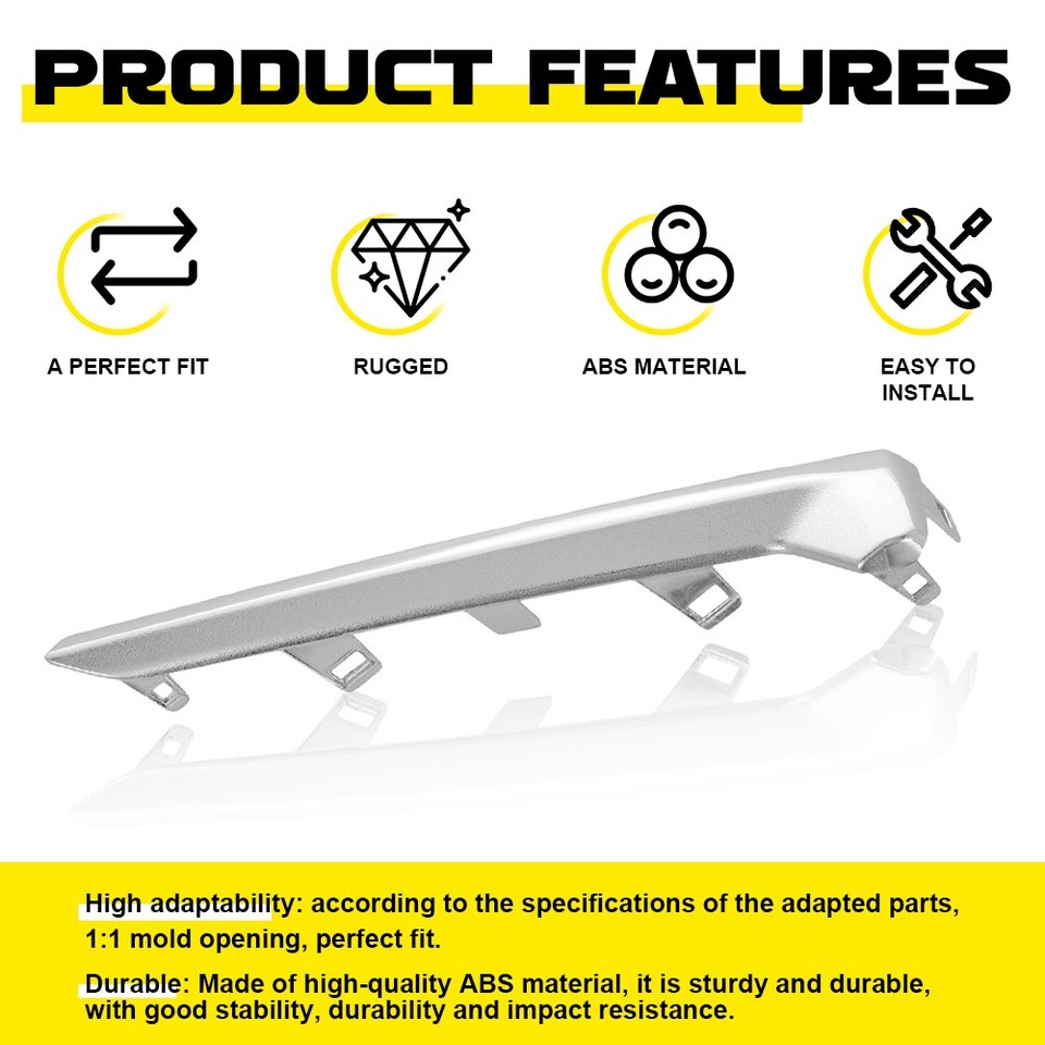 Fog Light Trim Bezel Cover Passenger Driver Side For 2017-2018 Subaru ...