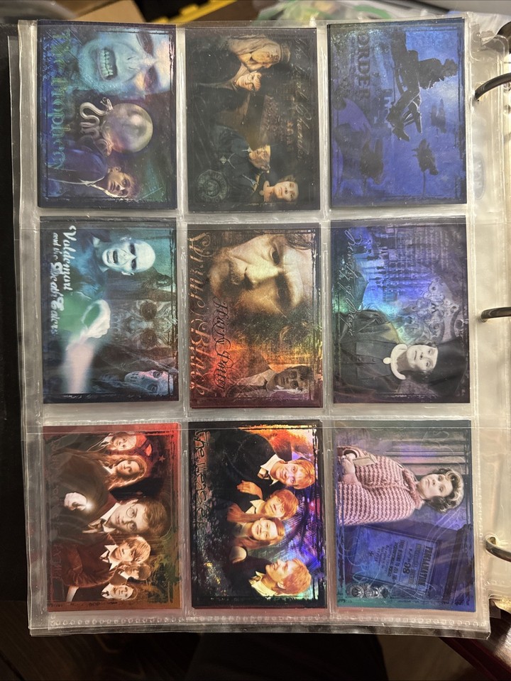 Harry Potter & Order of the Phoenix Update Chase Card 9-Card Puzzle Set ...