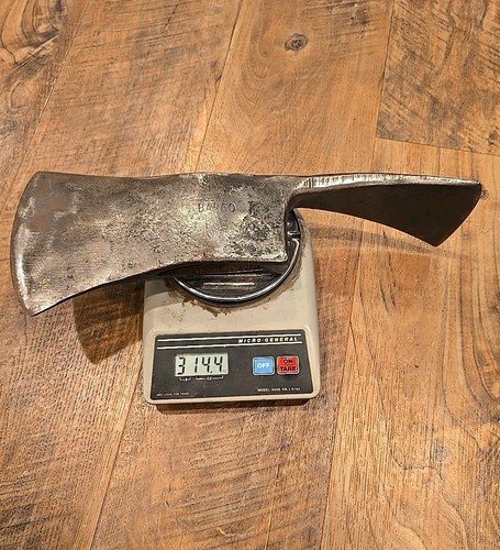 Vintage Barco FSS Forest Service Pulaski Axe (Head Only) 3 lb 14 oz ...