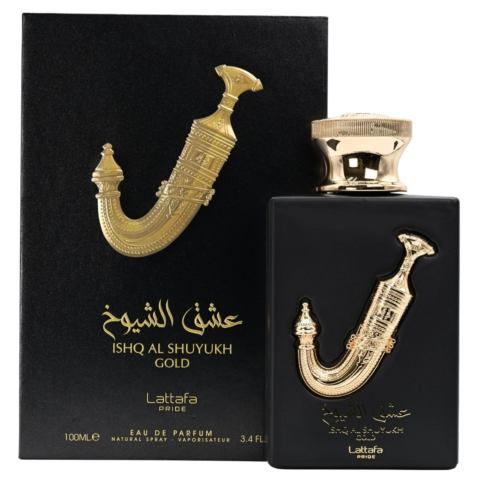 Ishq Al Shuyukh Gold by Lattafa perfume for unisex EDP 3.3 3.4 oz New ...