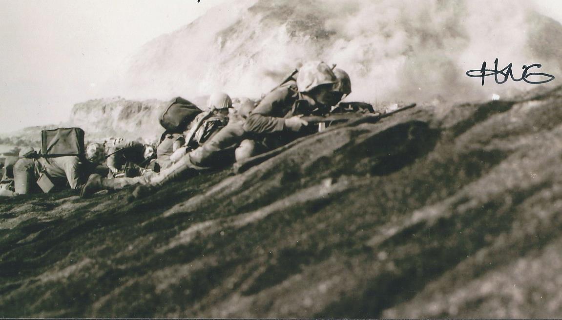 H. Neil Gillespie autograph WW II Iwo Jima Pacific Rare COA LOOK! | eBay