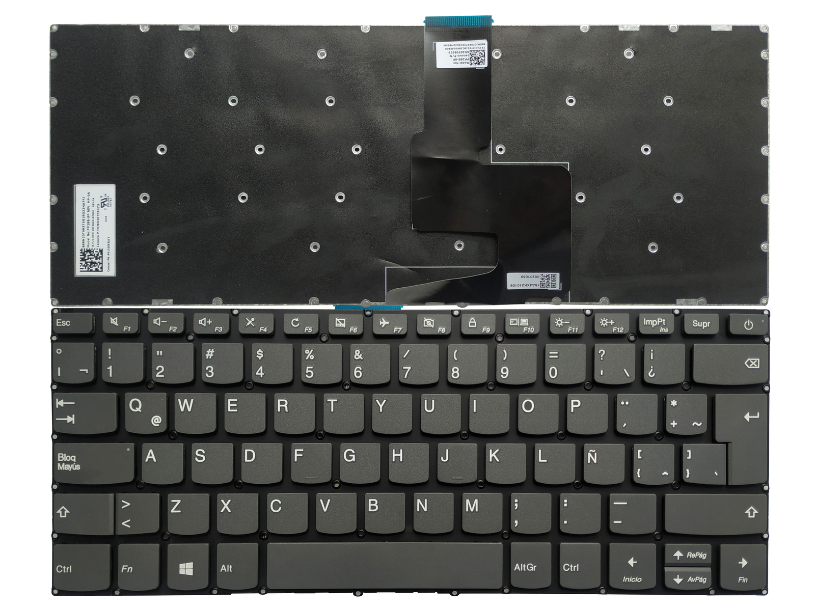 Latin/Spanish keyboard Lenovo IdeaPad V14-ADA ARE V14-IGL V14-IIL V14 ...