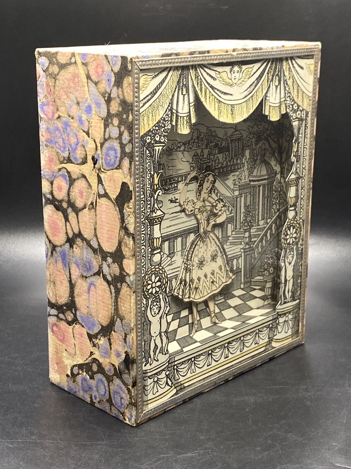 Automata Music Box Columbine Lady Dancer Petit Theatre Boutique ...