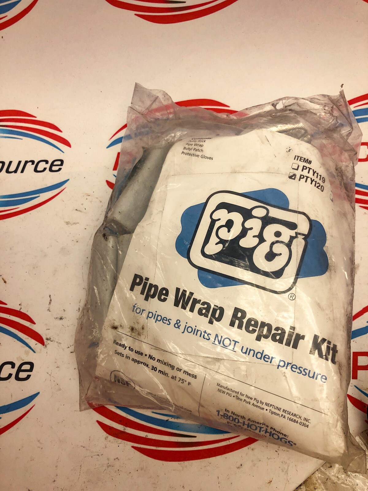 PIG PTY225J SIZE 4IN X 12FT PIPE WRAP REPAIR KIT | eBay