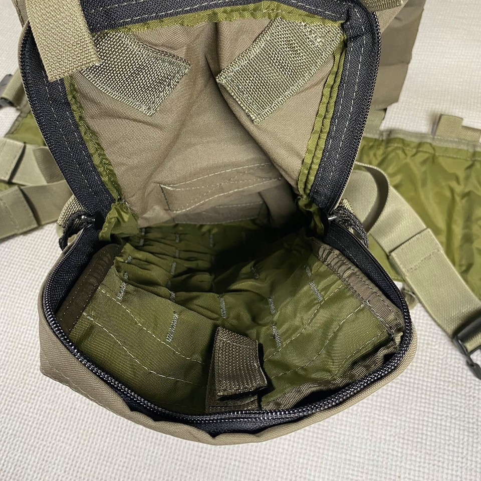 TAG Gladiator Chest Rig Ranger Green w/ Back Panel - Tactical Assault ...