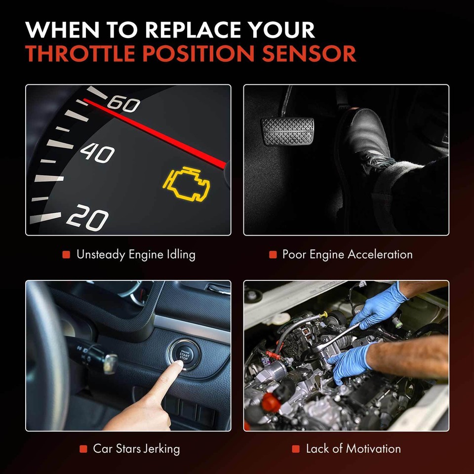Throttle Position Sensor for Chevrolet Impala 2006-2007 Malibu Pontiac ...