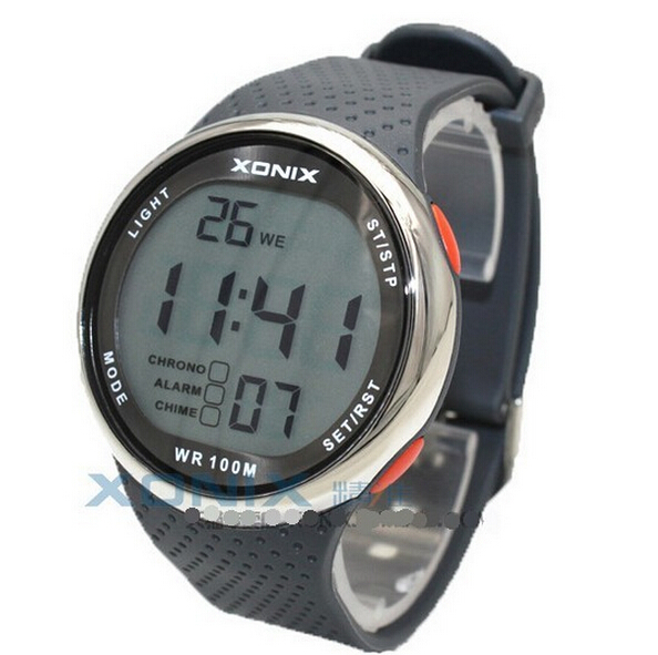 Xonix Men Sports Watch Digital WR100M Swim watch Led Light Outdoor ...