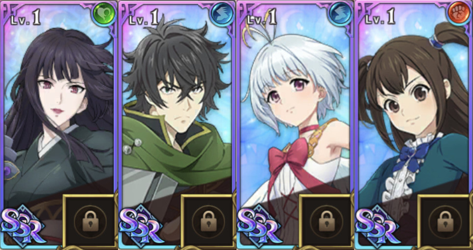 Seven Deadly Sins Grand Cross, Naofumi, Fitoria, Glass, Shield HERO ...