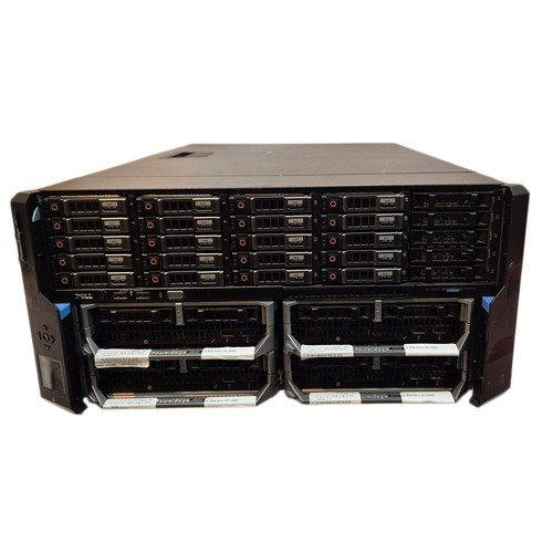Dell PowerEdge VRTX 25-Bay Gehäuse 4x M630 2x Xeon E5-2699 v3 256GB ...