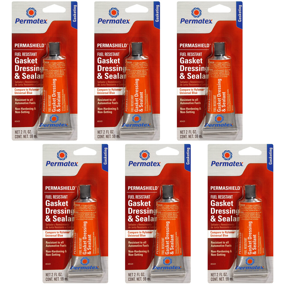 Permatex PermaShield Fuel Resistant Gasket Dressing Flange Sealant 12oz ...