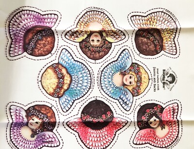 Dorothy Dear Angel Sachets or Ornaments, Cut & Sew Fabric Panel (1979 ...