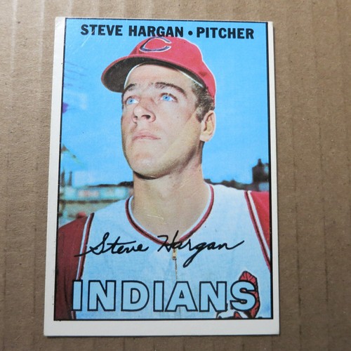 Steve Hargan 1967 Topps #440 Cleveland Indians VG+ | eBay